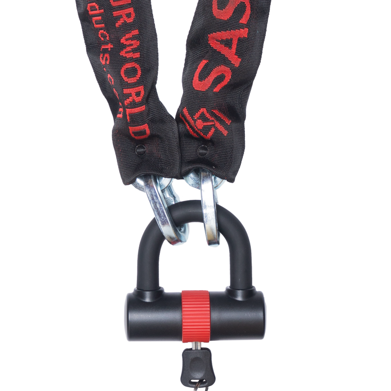 SAS Heavy Duty 2000x10mm Sq Chain & Padlock - Trailer Medic